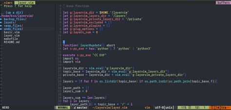 GitHub Hsnks Layervim Vim Config Framework