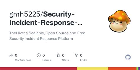 Github Gmh5225 Security Incident Response Platform Thehive Thehive