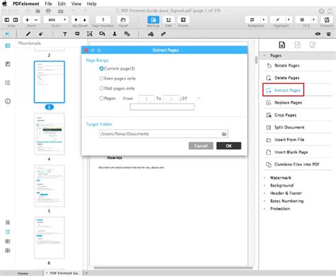 Wondershare PDFelement para Mac Guia do Usuário