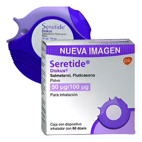Seretide Diskus 50 100 Mcg 60 Dosis Envío gratis