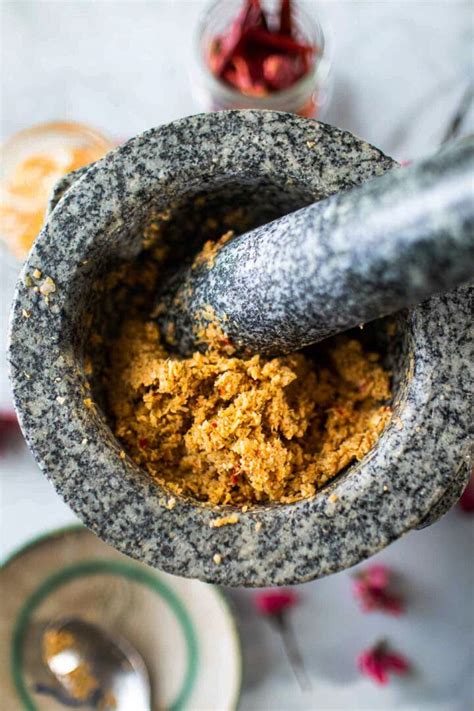 Authentic Homemade Choo Chee Curry Paste Simply Suwanee