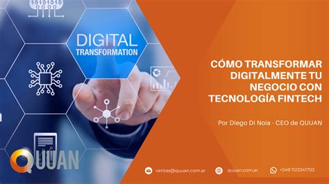 Cómo Transformar Digitalmente Tu Negocio Con Tecnología Fintech