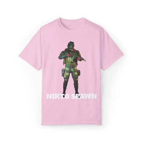 Nikto Spawn Call Of Duty Warzone Operator Unisex Garment Dyed Etsy