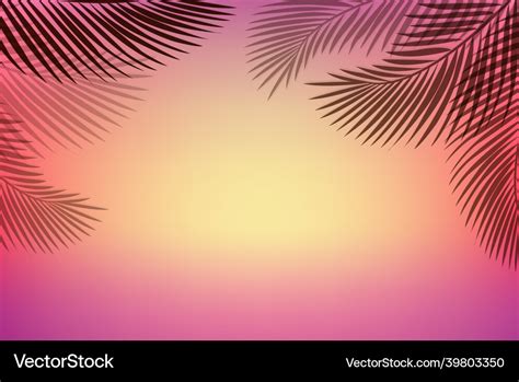 Tropical Beach With Sea And Sand Royalty Free Vector Image