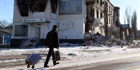 Ukraine les soldats éprouvés par le siège de Debaltseve