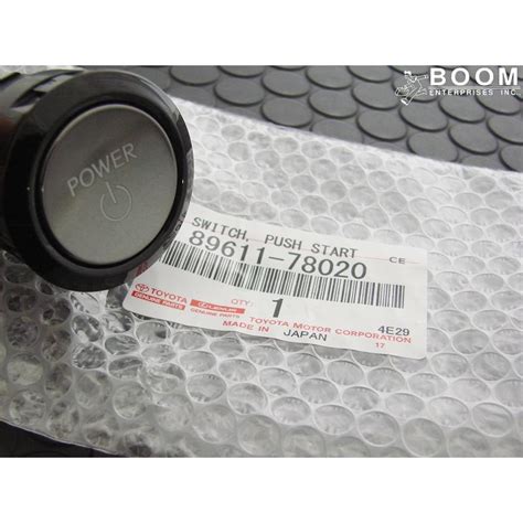 レクサス純正パーツ プッシュスタートスイッチ 品番 89611 78020 BOOM ENTERPRISES Yahoo 店 通販 Yahoo ショッピング
