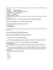 Moreno Wk Codingassignment Java Program Prg Week