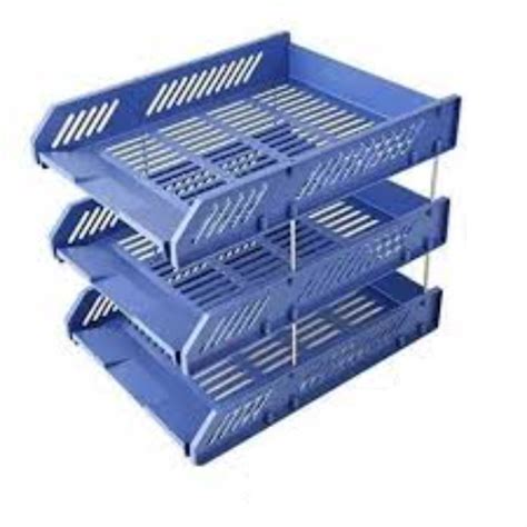 3 Layer Documents File Tray Holders Application School And Collage