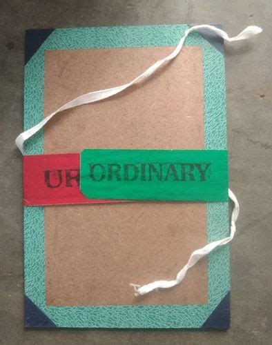 Cardboard Office Report File Brown A4 At Rs 20 Piece In Chennai Id