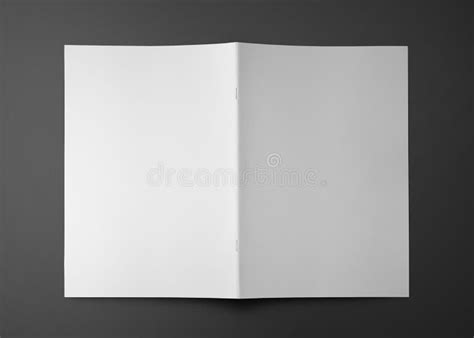 A4 Advertising Magazine Brochure Mockup 3d Rendering Stock Illustration