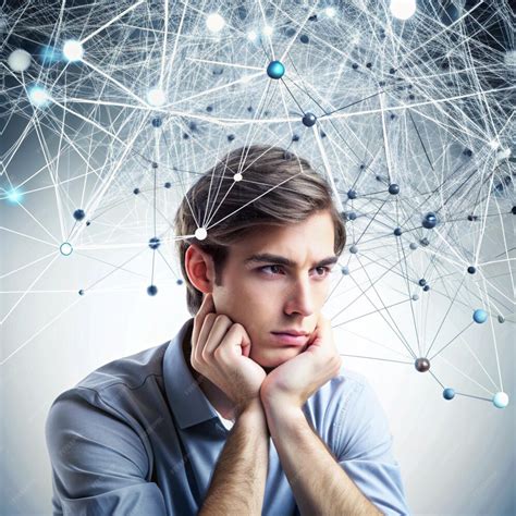 Close Up Man Robotic Process Automation Concept Premium Ai Generated Image