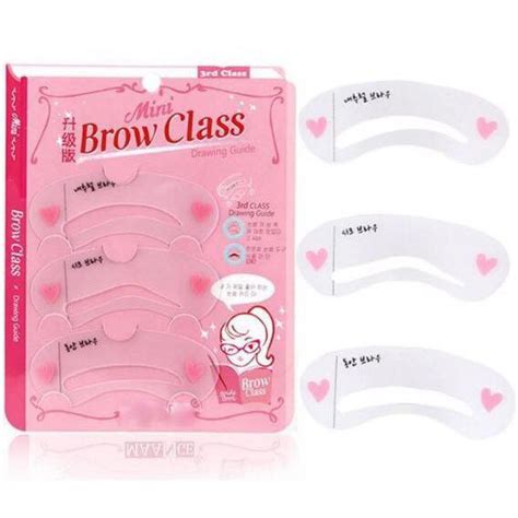 Mini Brow Class Eye Brow Template Shaper Shopee Philippines