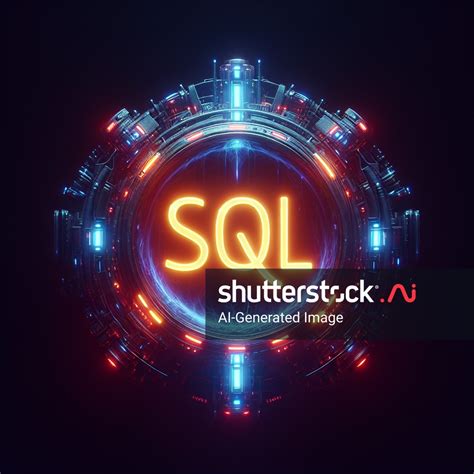 Cyberpunk Photo Fantasy Sql Logo Inspired Ai Generated Image 2458262831 Shutterstock