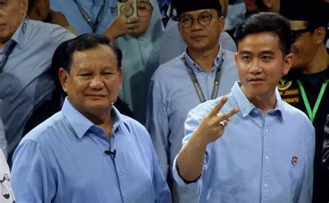 Survei Indikator Elektabilitas Prabowo Gibran Capai 51 8 Prabowo