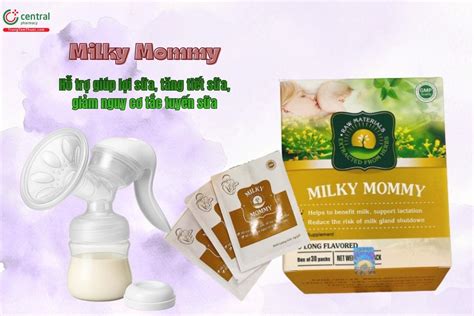 Thuốc Milky Mommy Lợi Sữa Tăng Tiết Sữa Giảm Tắc Tuyến Sữa