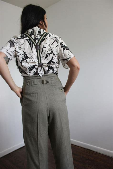 Grey Pants With Braces Clothes Grey Pants Favorite Outfit