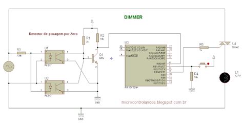 projeto 22 dimmer utilizando pic microcontrolandos