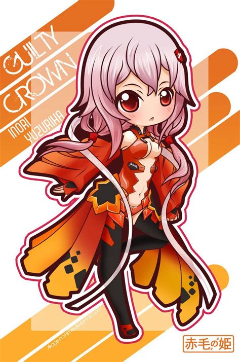 Guilty Crown Inori Yuzuriha By Akage No