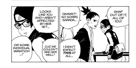 Why Is Sarada Not Affected By Eida In Boruto Naruto Next Generations