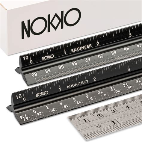 Buy Nokko Architectural And Engineering Scale Ruler Set Professional