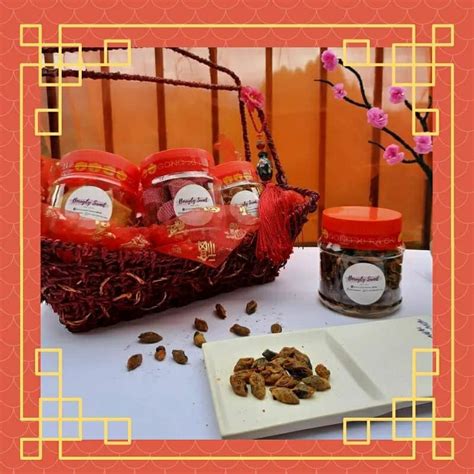 Chinese New Year Biscuits Seaweed Crisps Spicyoriginal Shopee