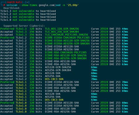 网络安全的第一道防线： 深入探索sslscan在ssl tls证书安全检测中的原理与实践 rokasyang s blog