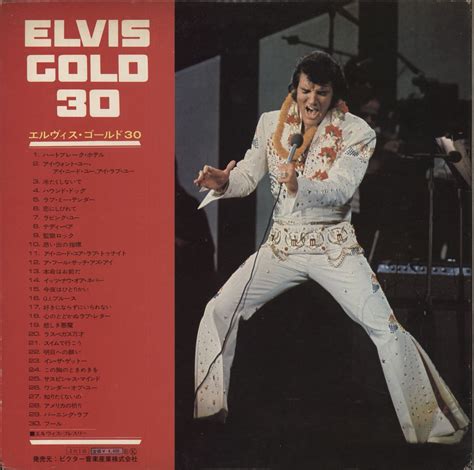 Elvis Presley Elvis Gold 30 Ex Japanese 2 Lp Vinyl Set —