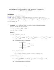 Homework3 Solution Pdf DSA2102 Essential Data Analytics Tools