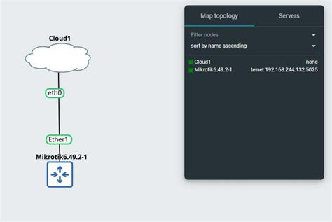 How To Connect A Real Browser To A Mikrotik In Gns3 Vm R Gns3