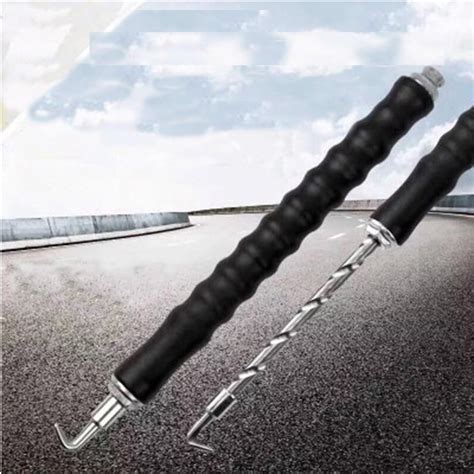 Rebar Tie Steel Flat Hook Wire Tool Semi Automatic Knotting Pliers Construction US