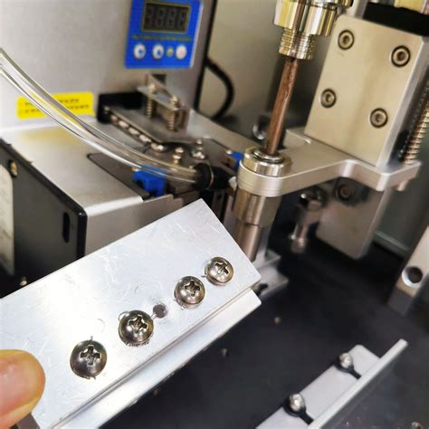 Bba Semi Automatic Nut Assembly Machine With Torque Control Screw