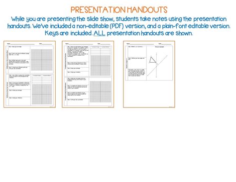 Transformations Guided Notes Presentations And Inb Activities