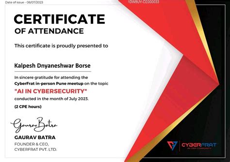 Kalpesh Borse On Linkedin Cybersecurity Ai Aiincybersecurity