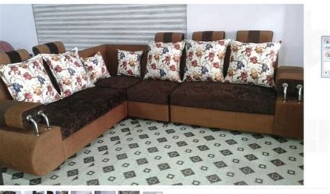 Seater Fabric Designer L Shape Sofa Set Without Lounger At Best Price In Bengaluru
