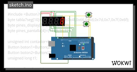 practica2 wokwi esp32 stm32 arduino simulator