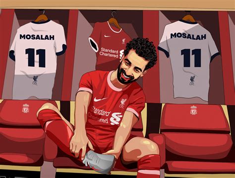 Mo Salah By Ahmed Assem On Dribbble