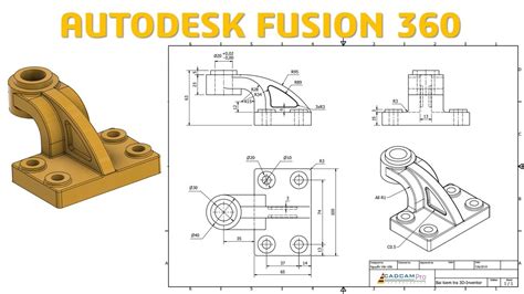 Fusion 360 Tutorial 19 3d Model Basic Beginner Youtube