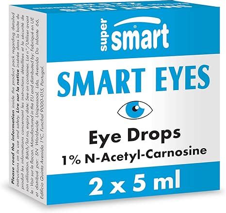 Supersmart - Smart Eyes™ - Augentropfen mit 1% N-Acetyl-L-Carnosin ...