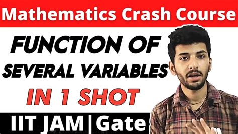 Functions Of Two Variables In One Shot All Concepts And Examples