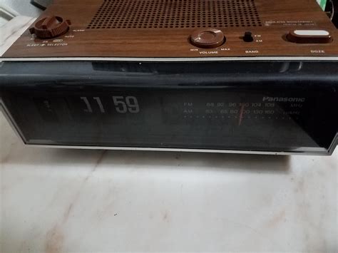 Panasonic RC-6040 - $2.99 Keeps Time Just Fine! : r/ThriftStoreHauls