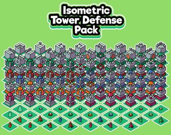 Isometric Tower Defense Pack By Artyom Zagorskiy