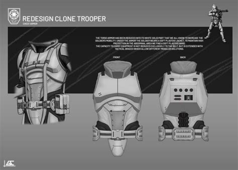 Artstation Star Wars Clone Redesign Concept Giuseppe Caridi Star