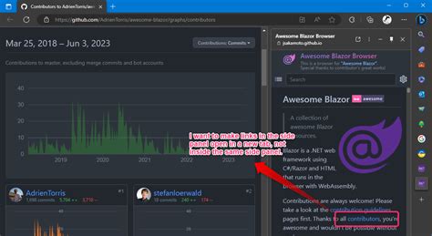 Side Panel Question How Can I Make Links In A Side Panel Open In A New Tab Instead Of In The