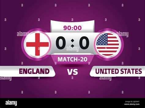 England Vs United States World Football 2022 Group B World Football