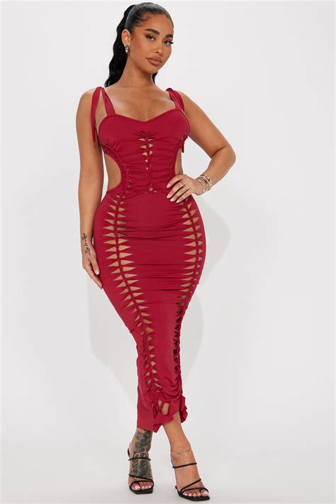 Cant Compare Maxi Dress Red Fashion Nova Dresses Fashion Nova