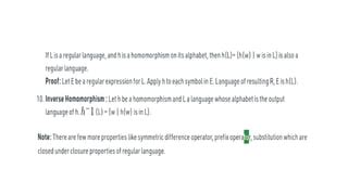 Closure Properties Of Regular Language Pptx Programming Languages Computing