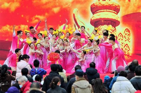 湖北宜昌文化惠民 人民图片网