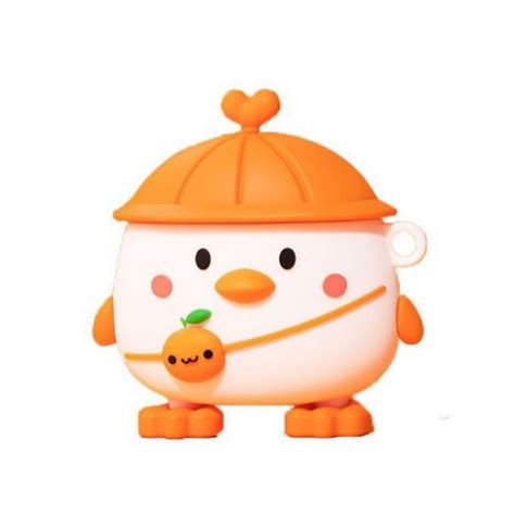 ♥당일 출고♥ Linkvu 러블리덕 에어팟 실리콘 케이스 Airpods 3세대 프로 2세대 1세대 Up