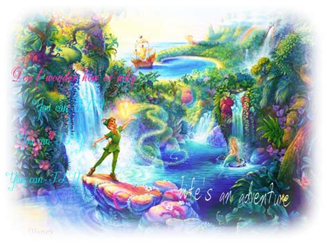 Disney Peter Pan Wallpaper WallpaperSafari