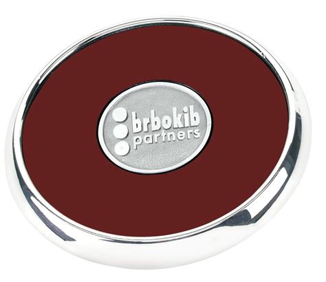 Custom Jaffa® Round Zinc Coaster With Logo